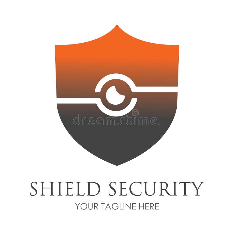 Shield Security Logo Design Vector Illustration Template Stock Vector ...