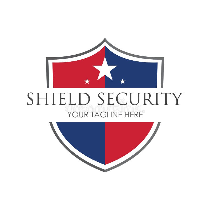 Shield Security Logo Design Vector Illustration Template Stock Vector ... Shield Security Logo Design Vector Illustration Template Stock Vector ...