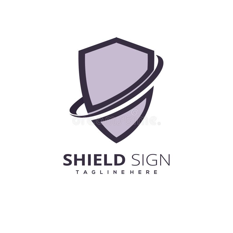 Shield Security Logo Design Stock Vector - Illustration of element ...