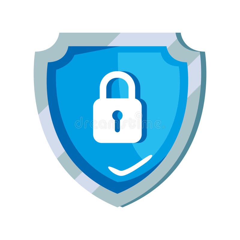 Shield security technology stock vector. Illustration of access - 347563315