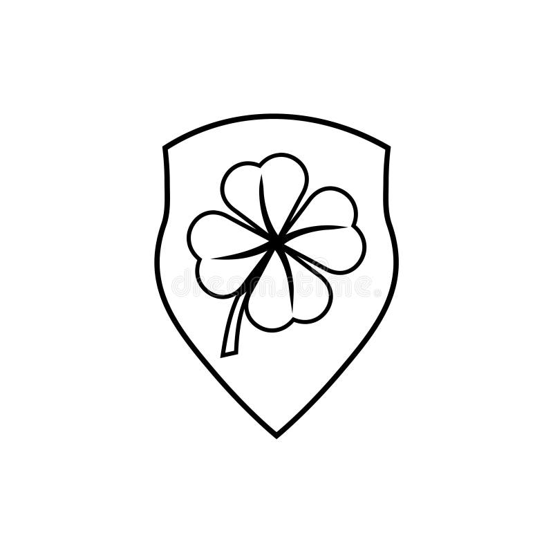 Shamrock Shield Stock Illustrations – 302 Shamrock Shield Stock ...
