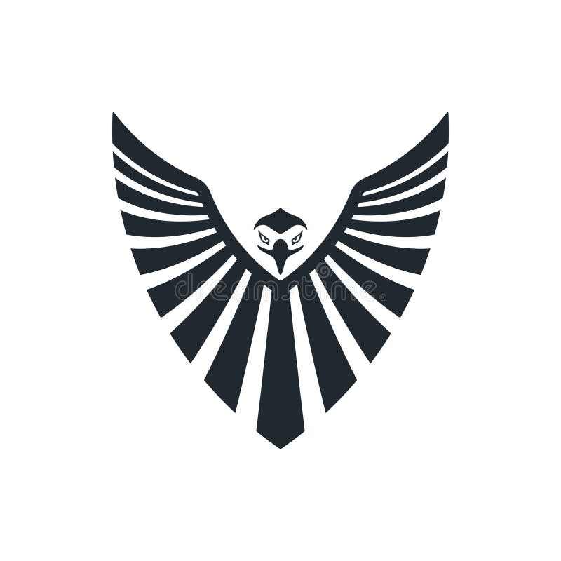 Eagle Set Icon Vektor Illustration Stock Vector - Illustration of ...