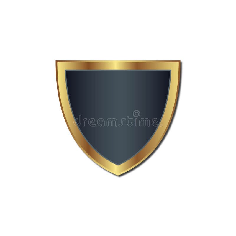 Shield Shiny Icon Vector Design Templates Stock Illustration ...