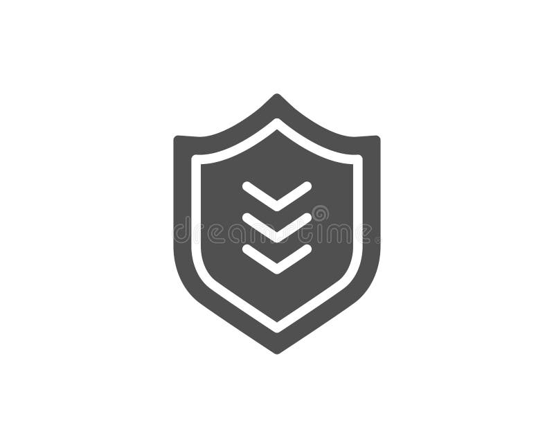 Shield Simple Icon. Protection Sign. Stock Vector - Illustration of ...