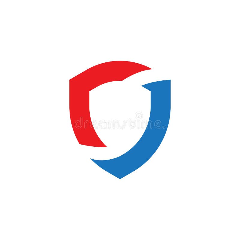 Shield symbol logo stock vector. Illustration of modern - 193788810