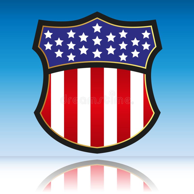 Shield stock vector. Illustration of coat, patriotic - 31570007