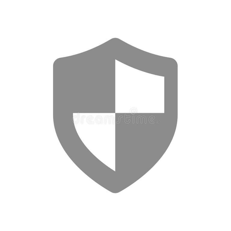 Shield vector icon stock vector. Illustration of protect - 319883357