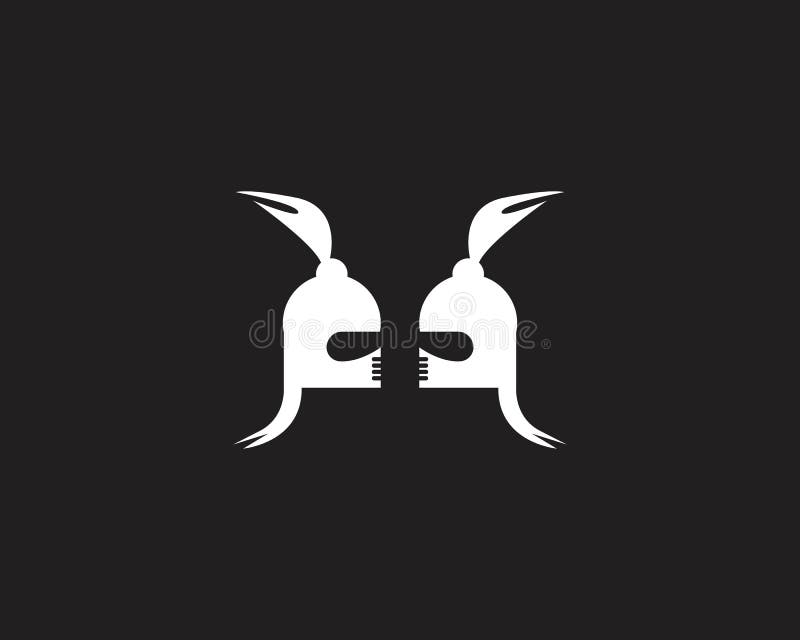 Shield War Logo Vector Template Stock Vector - Illustration of safety ...