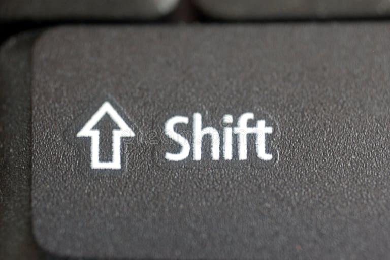 Shift button stock photo. Image of close, communication - 5460076