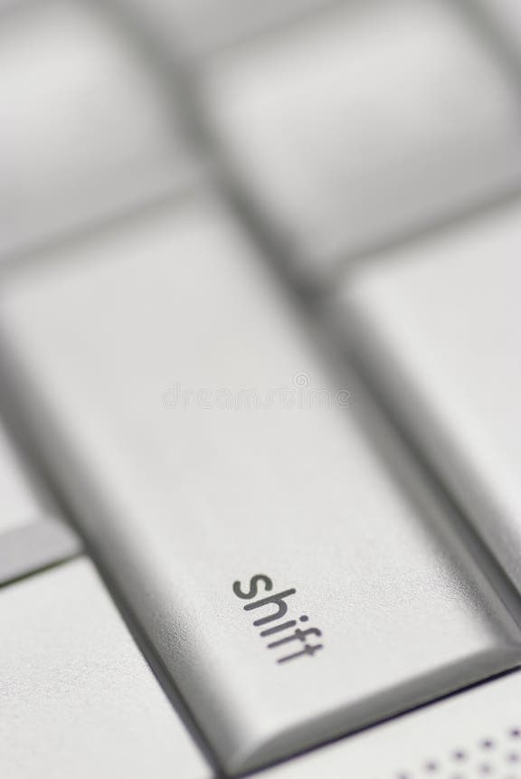 Shift button stock photo. Image of modern, aluminum, shift - 9483126