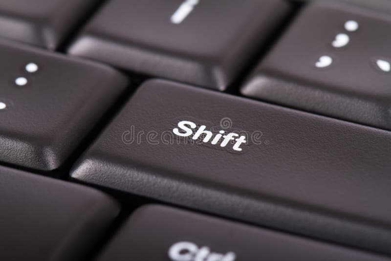 Shift Key stock photo. Image of equipment, keyboard, control - 34873774