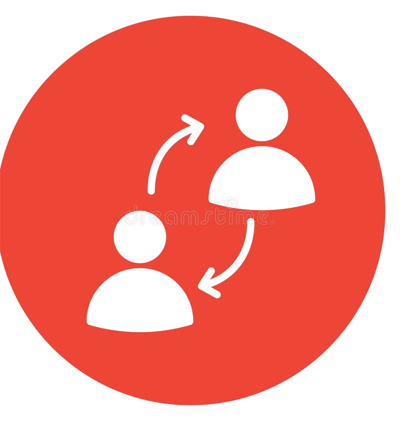 Shift Change, Chat Isolated Vector Icon that Can Be Very Easily Edit or ...