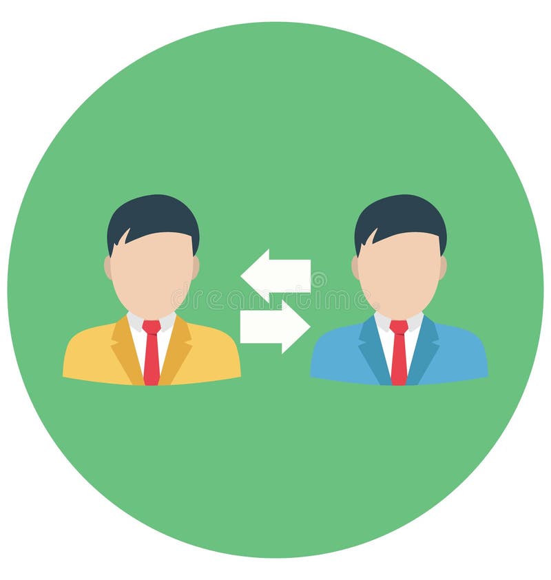 Shift Change, Chat Isolated Vector Icon that Can Be Very Easily Edit or ...