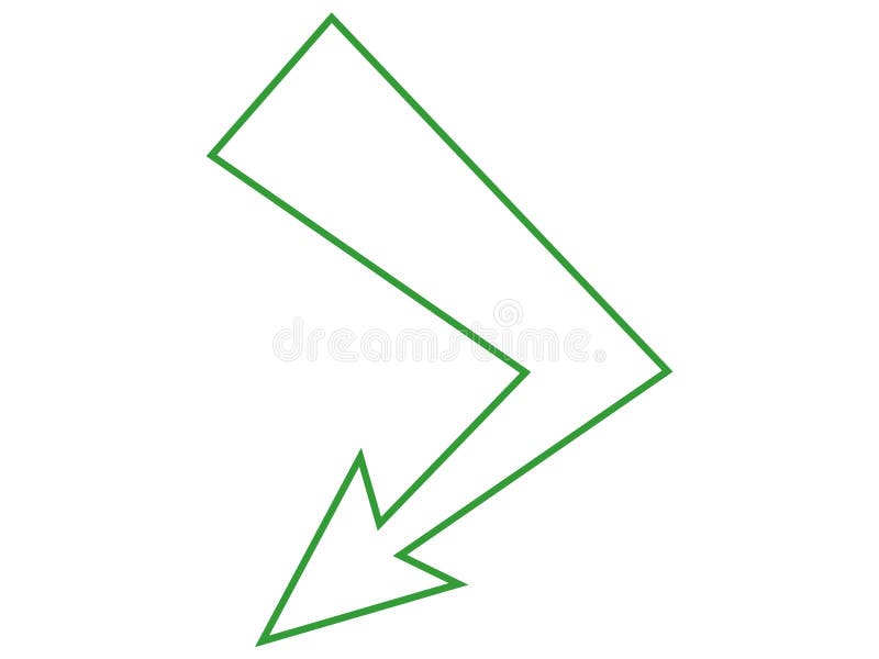 Shift down arrow stock illustration. Illustration of shift - 371945974