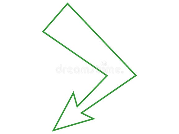 Shift down arrow stock illustration. Illustration of shift - 371945974