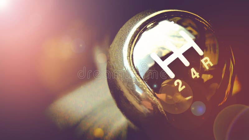 Driving a Car, Shift Lever, Drive, Shift Lever Stock Image - Image of ...