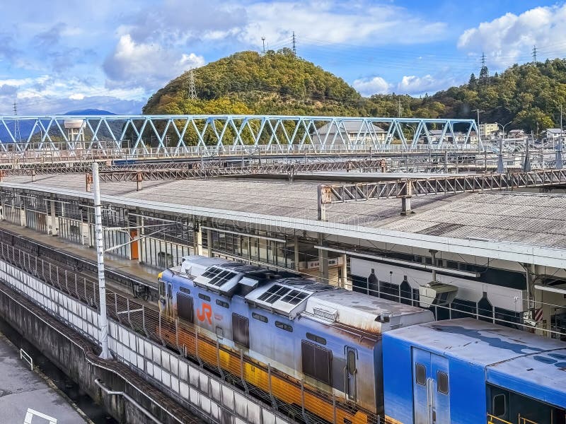 A Japanese Railway Train Engine Editorial Photo - Image of railway ...