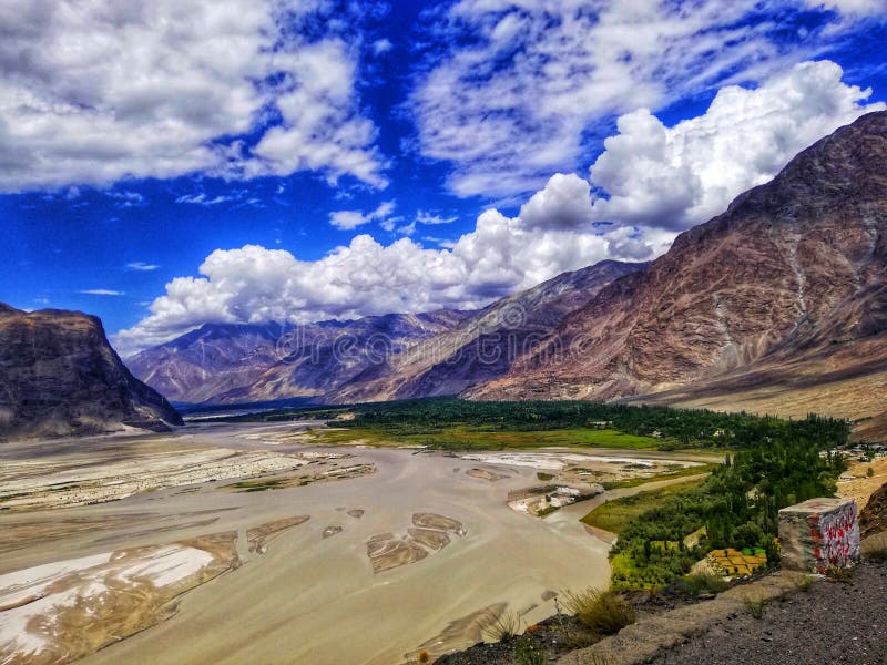 Shigar valley stock photo. Image of shigar, mountain - 125169408