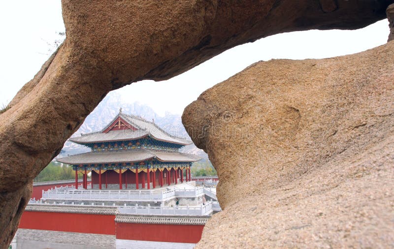 Shigu Temple scenery stock image. Image of shigu, main - 45849869