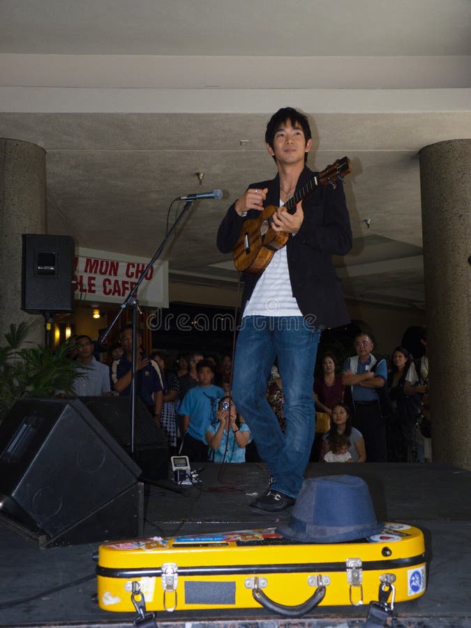 Shimabukuro Jake editorial stock photo. Image of cool - 17676768