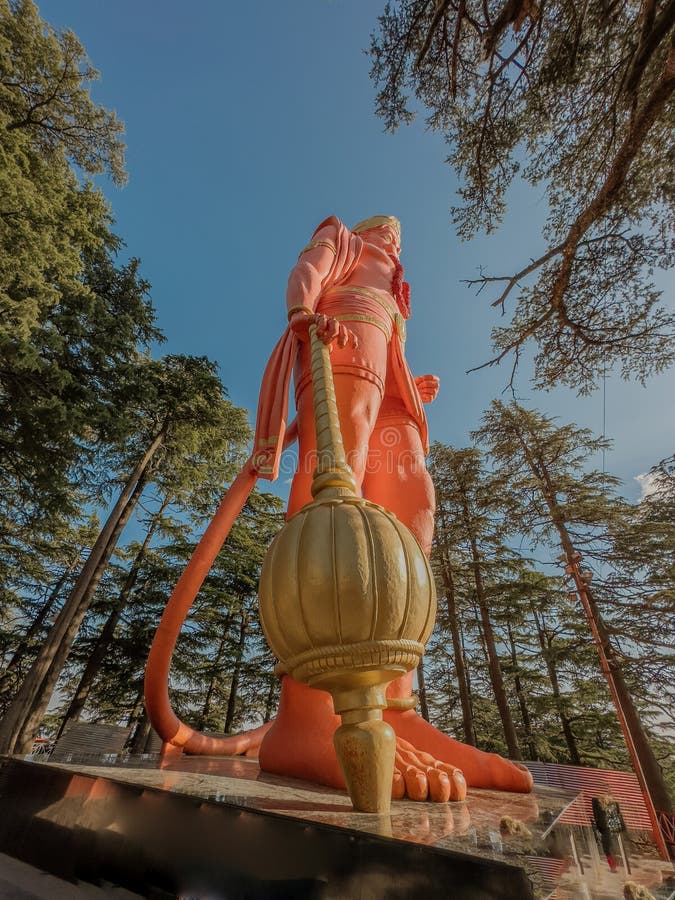 Jakhoo Temple in Shimla, Dedicated To the Hindu Deity Hanuman Ji. it is ...