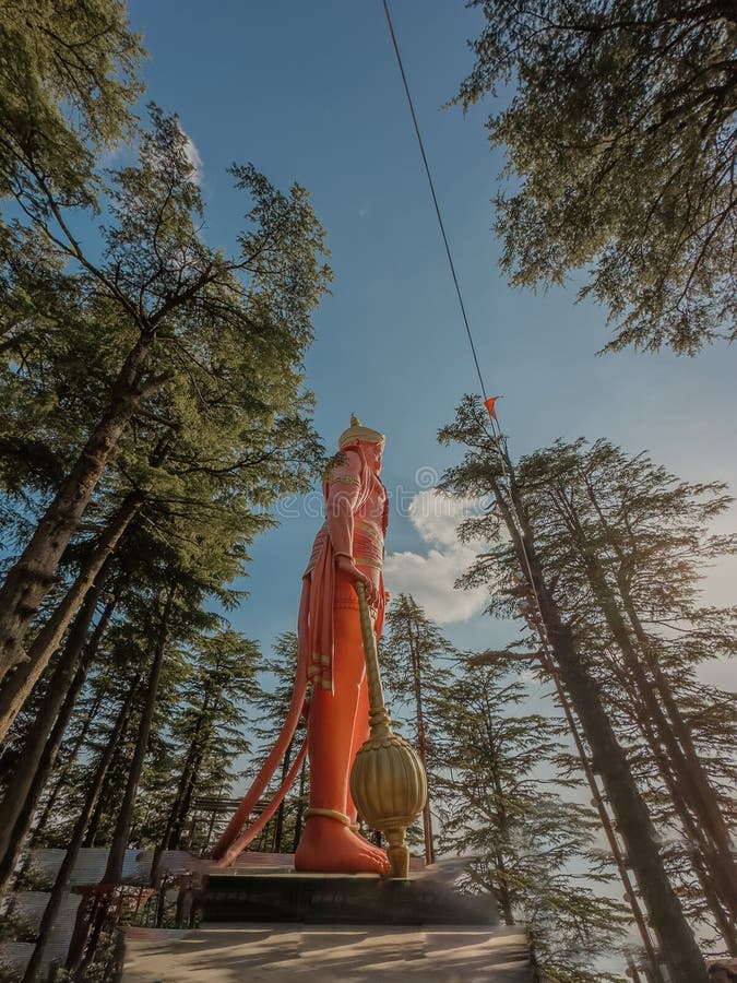 Jakhoo Temple in Shimla, Dedicated To the Hindu Deity Hanuman Ji. it is ...