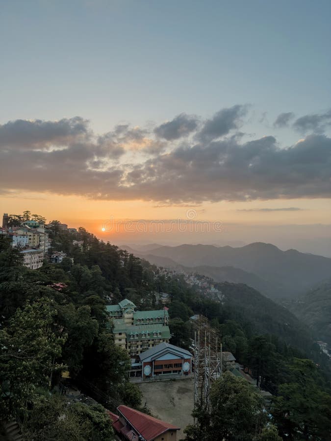 Shimla, the Queen of Hills, Himachal Pradesh, India Stock Photo - Image ...