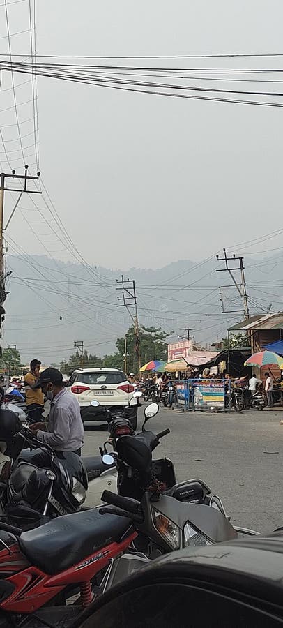 Shimla mall road editorial stock photo. Image of neighbourhood - 255322048