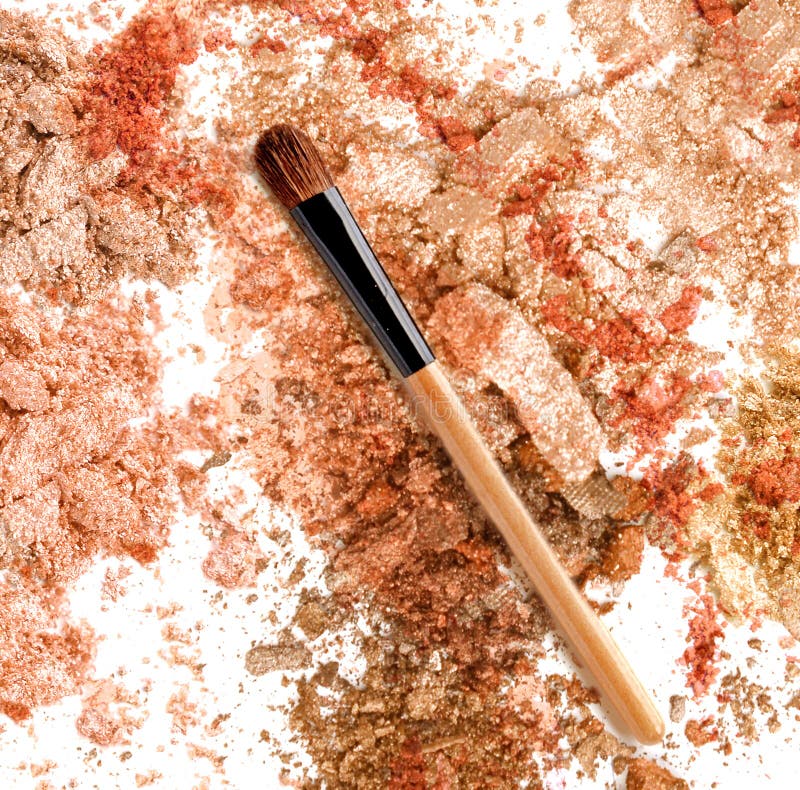 Shimmer Glitter Eye Shadow Background. Cosmetic Make Up Stock Photo ...