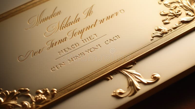 Shimmer gold font script stock illustration. Illustration of radiant ...