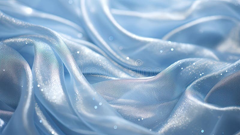 Shimmer Light Blue and Silver Background Stock Illustration ...