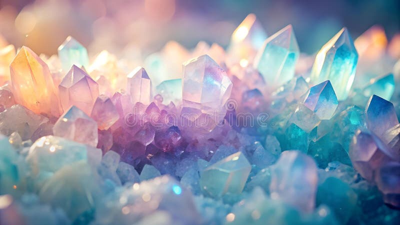 Shimmering Aura Quartz: a Textured Background for Elegance and Light ...