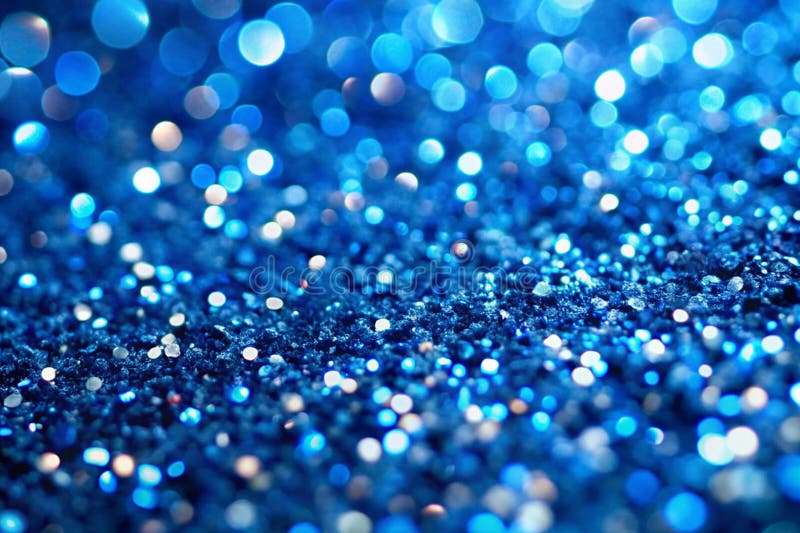 "Shimmering Blue Glitter Texture with Sparkling Highlights" Stock ...