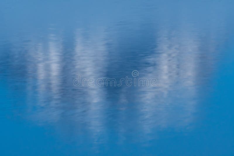 Shimmering Blue Waters in Jackson Lake Stock Photo - Image of detail ...