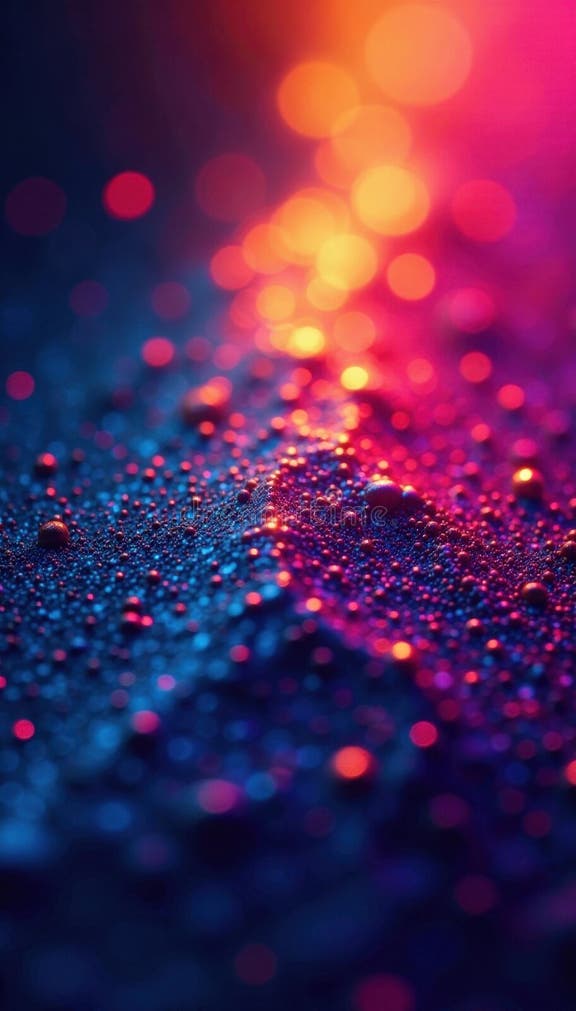 Shimmering Color Grain, Abstract Noise Backdrop, Texture, Gradient ...