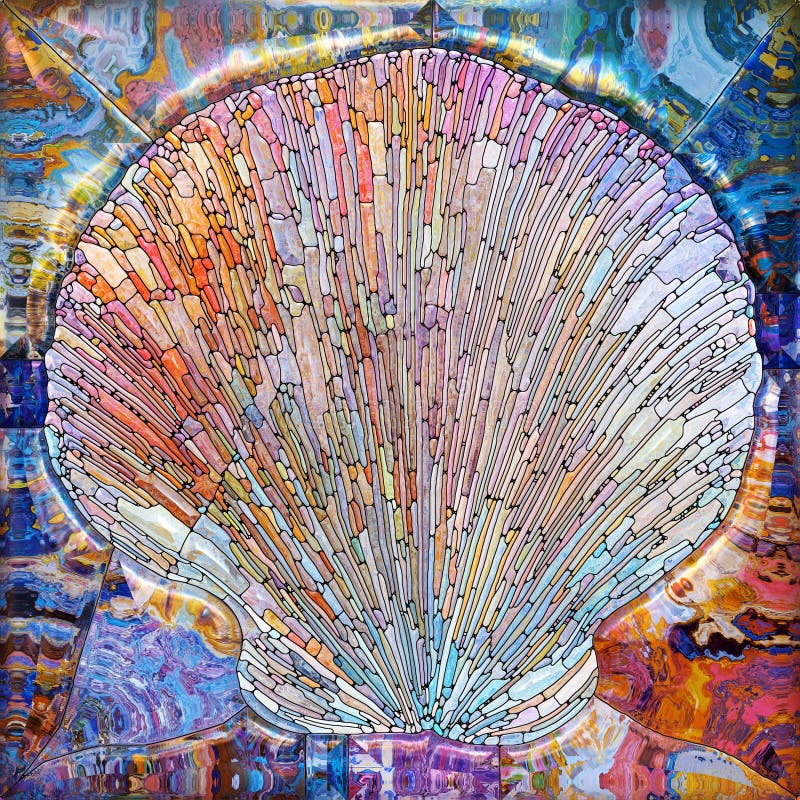 North of Vivid Glass stock illustration. Illustration of vibrant ...