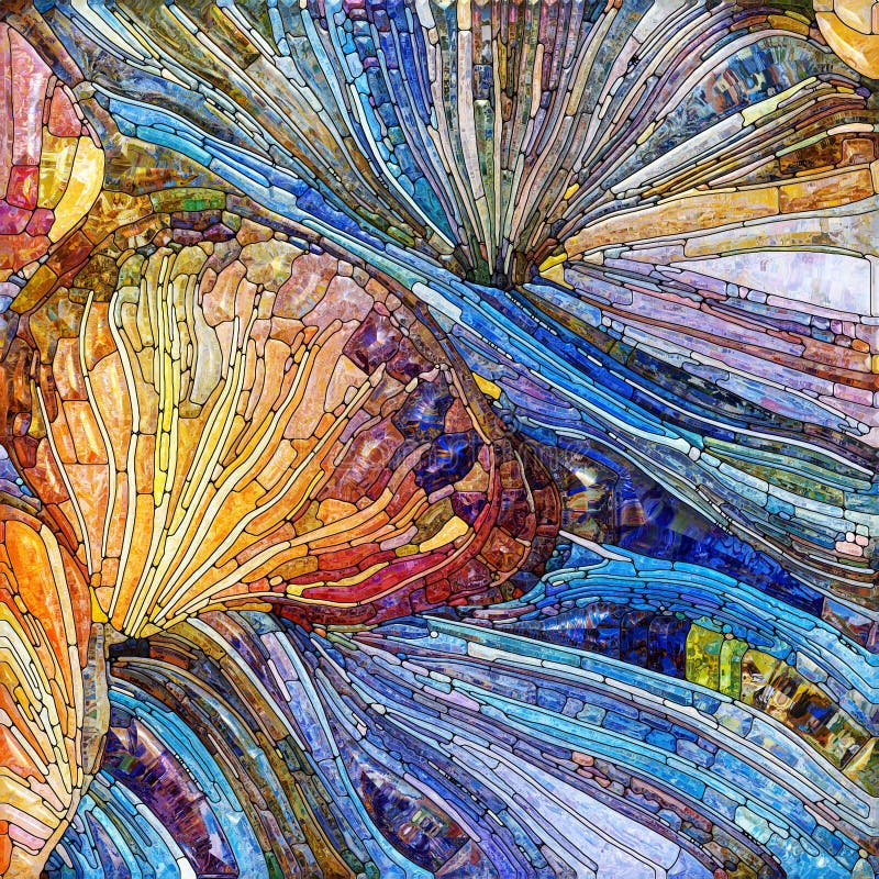 Propagating of Vivid Glass stock illustration. Illustration of element ...