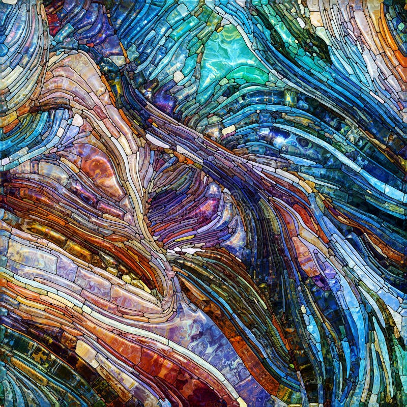 Propagating of Vivid Glass stock illustration. Illustration of element ...