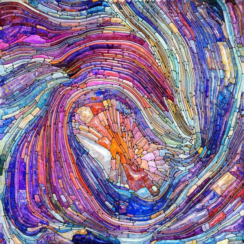 Acceleration of Vibrant Glass Stock Illustration - Illustration of ...