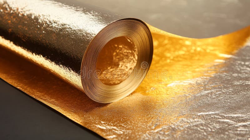 Shimmering Gold Foil Sheets for Creative Art Projects and Elegant ...