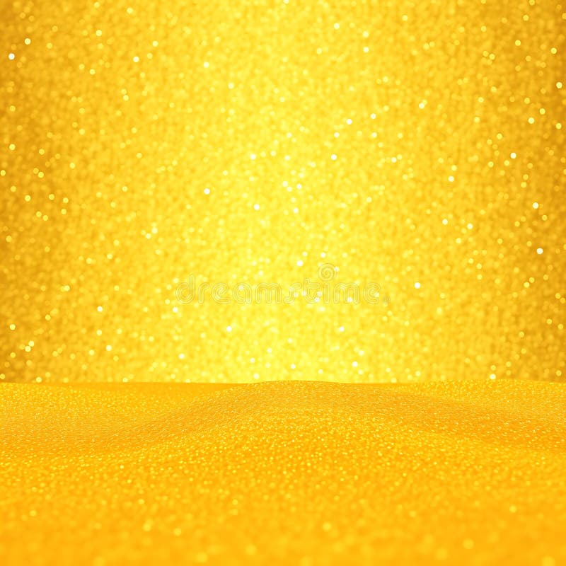 A Shimmering Gold Glitter Background with a Smooth, Reflective Surface ...