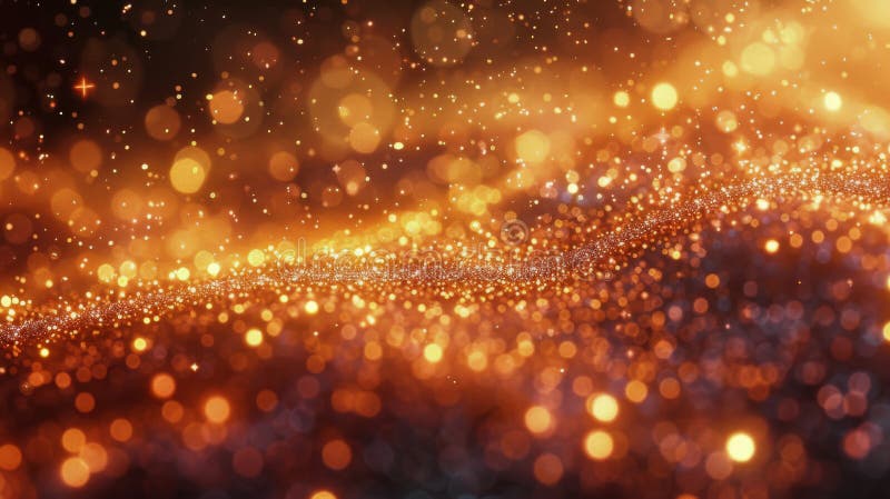 Shimmering Gold Glitter Blur Stock Photo - Image of dazzling, festive ...