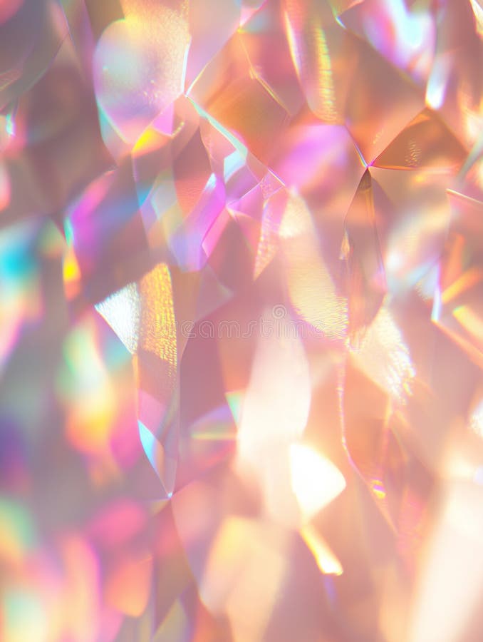 Shimmering Holographic Patterns Create a Mesmerizing Visual Effect in ...