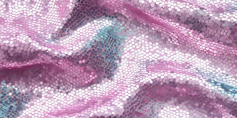 A Shimmering Iridescent Sequin Fabric Texture Background in Pastel Pink ...