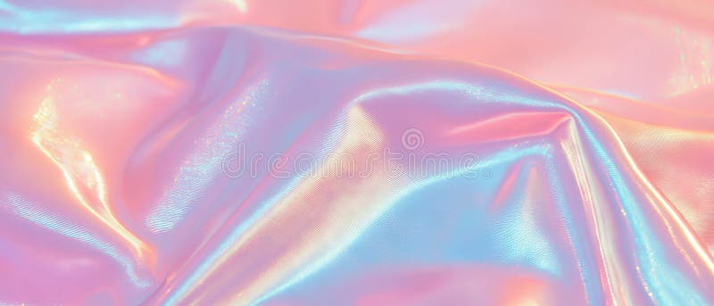 Shimmering Iridescent Silk with Shifting Colors Creates a Captivating ...