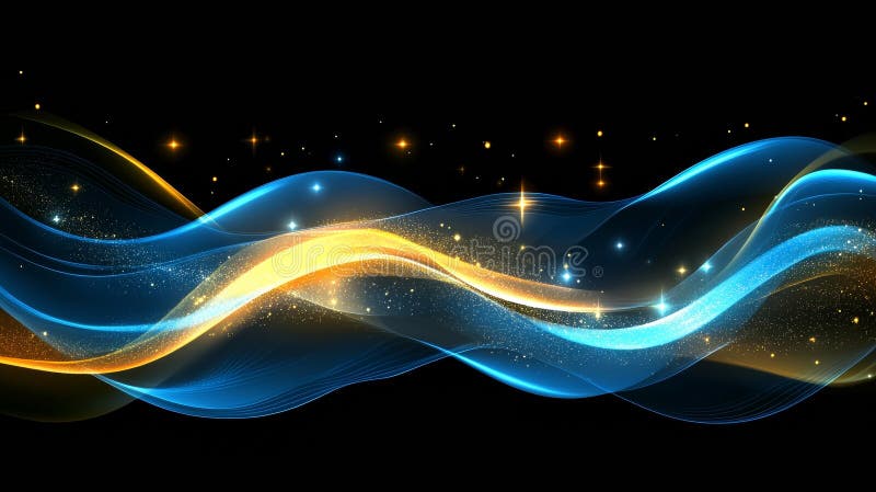 Shimmering Lights Set a Festive Scene with Vivid Colors. Stock Photo ...