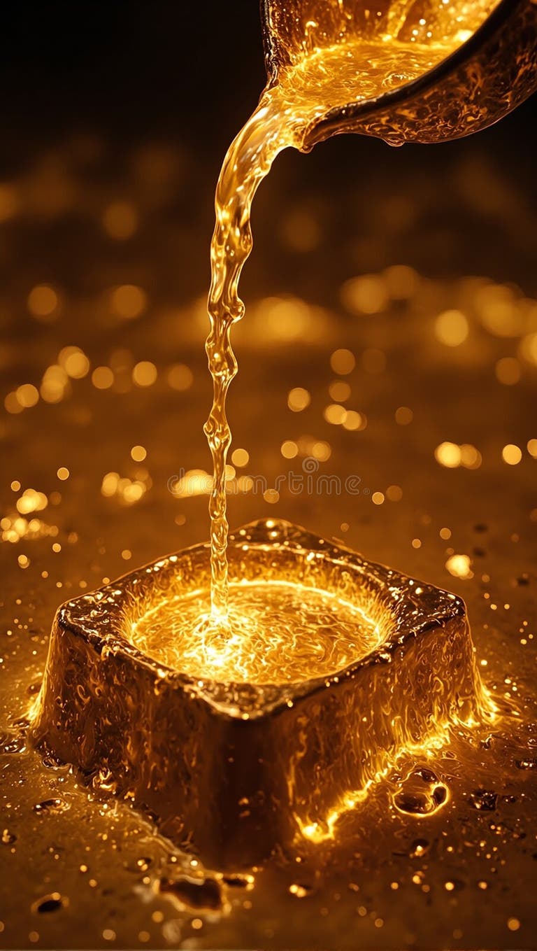 Shimmering Liquid Gold Stock Illustrations – 7,970 Shimmering Liquid ...