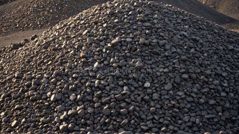 Shimmering Manganese Ore Pile Mining and Minerals Concept Stock ...