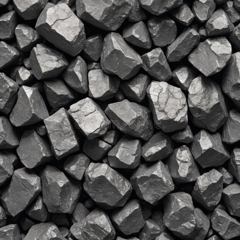 Shimmering Molybdenum Ore Texture in Shades of Silver and Gray Stock ...