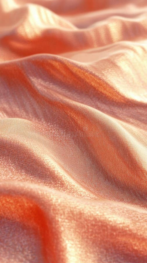 Shimmering Peach Fabric Texture Stock Photo - Image of bright, blush ...